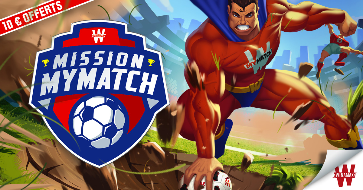 Mission MyMatch Football : 10 € offerts - Winamax