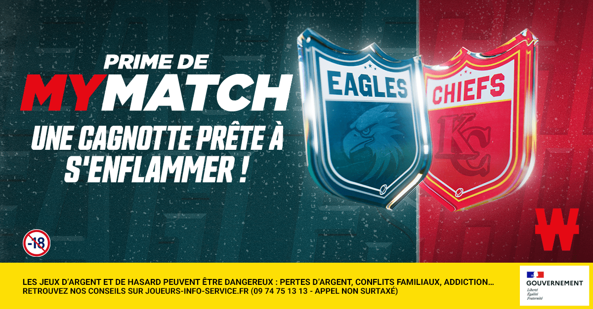 Prime de MyMatch : partagez-vous la cagnotte ! - Winamax