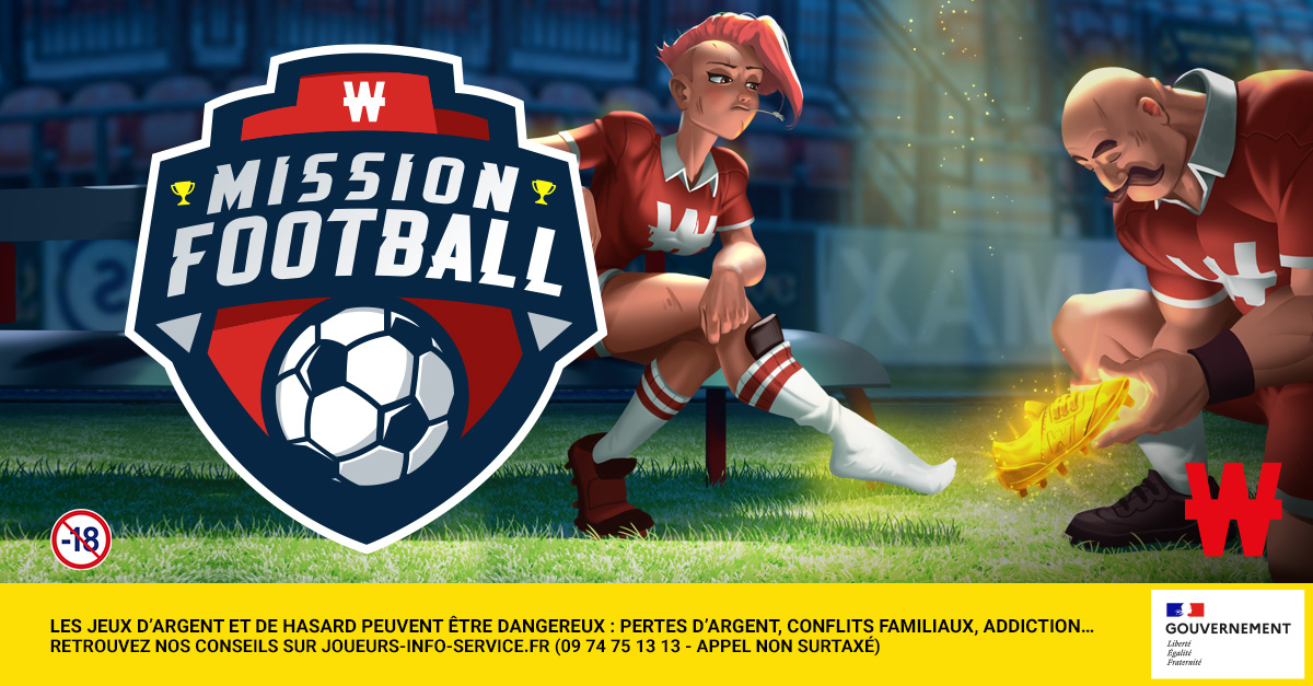 Mission Football (F) : 5 € de Freebets offerts - Winamax