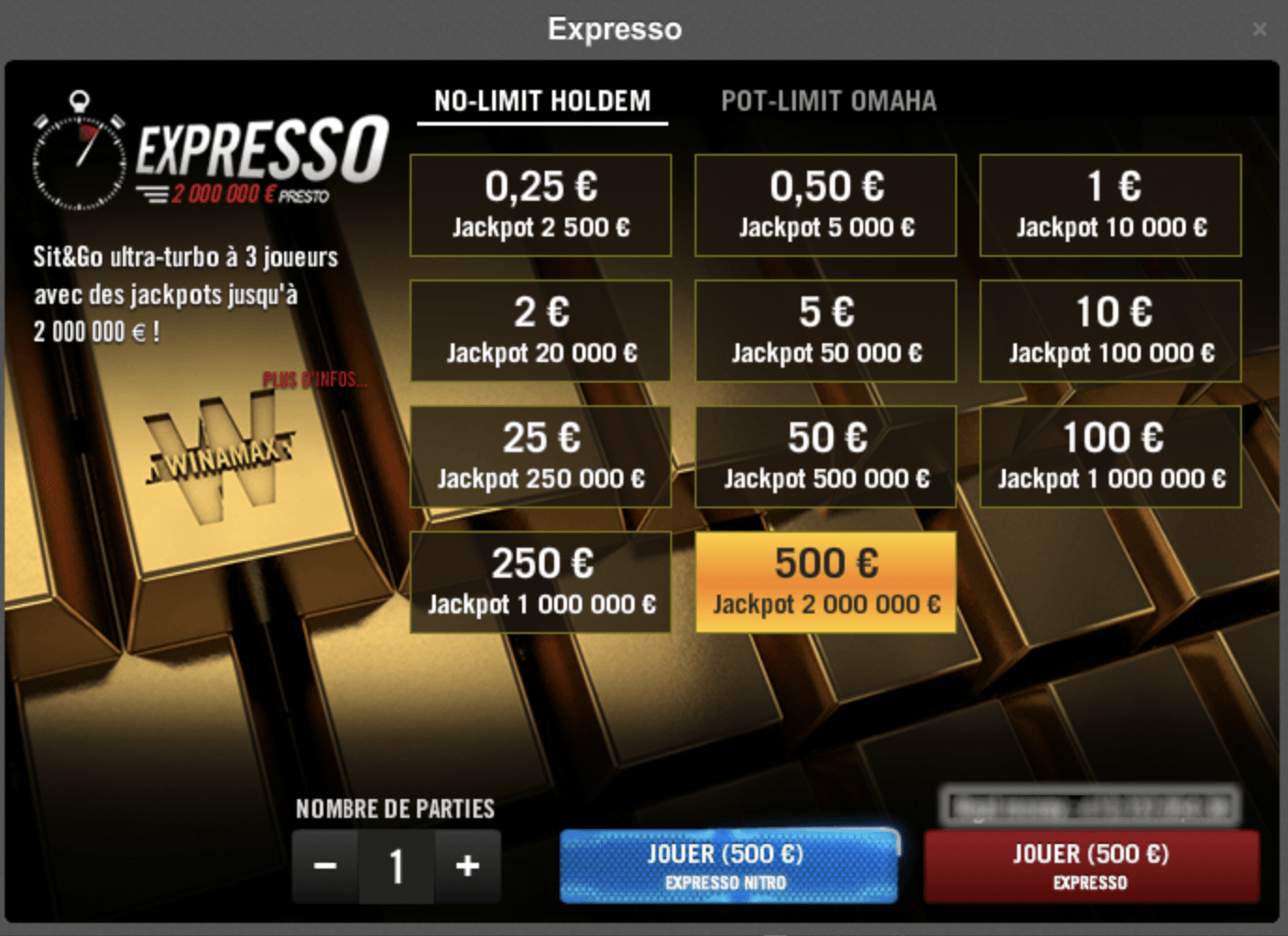 Expresso - Winamax