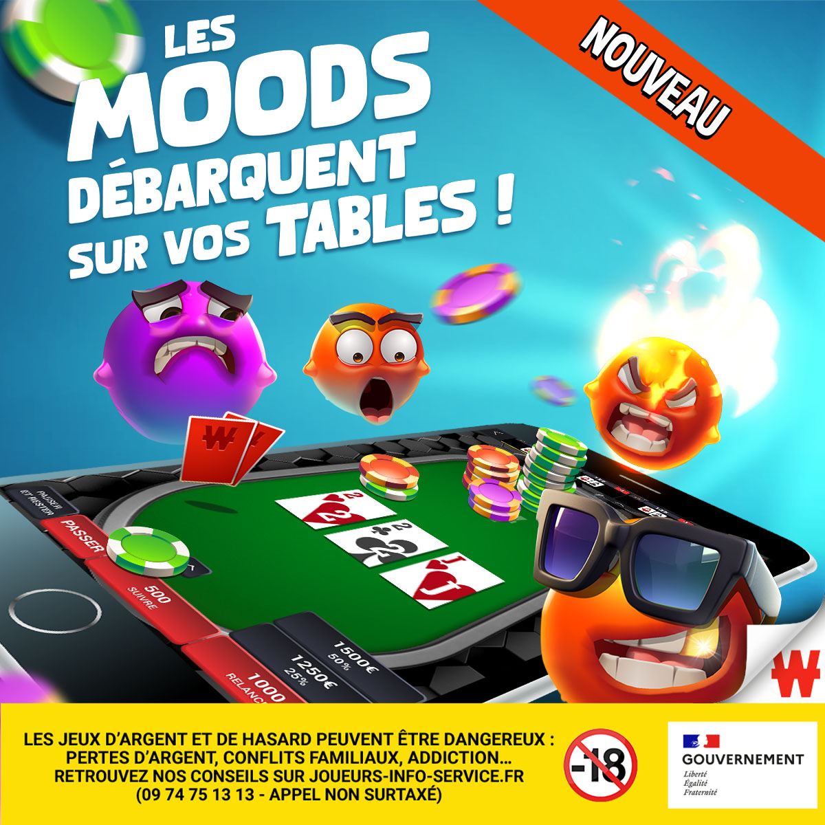 Mode d'emploi de Winamax : Moods - Winamax