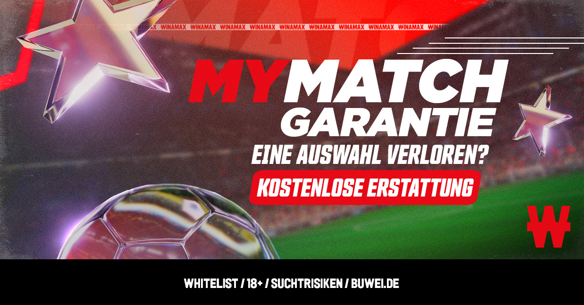 MyMatch Garantie - Winamax