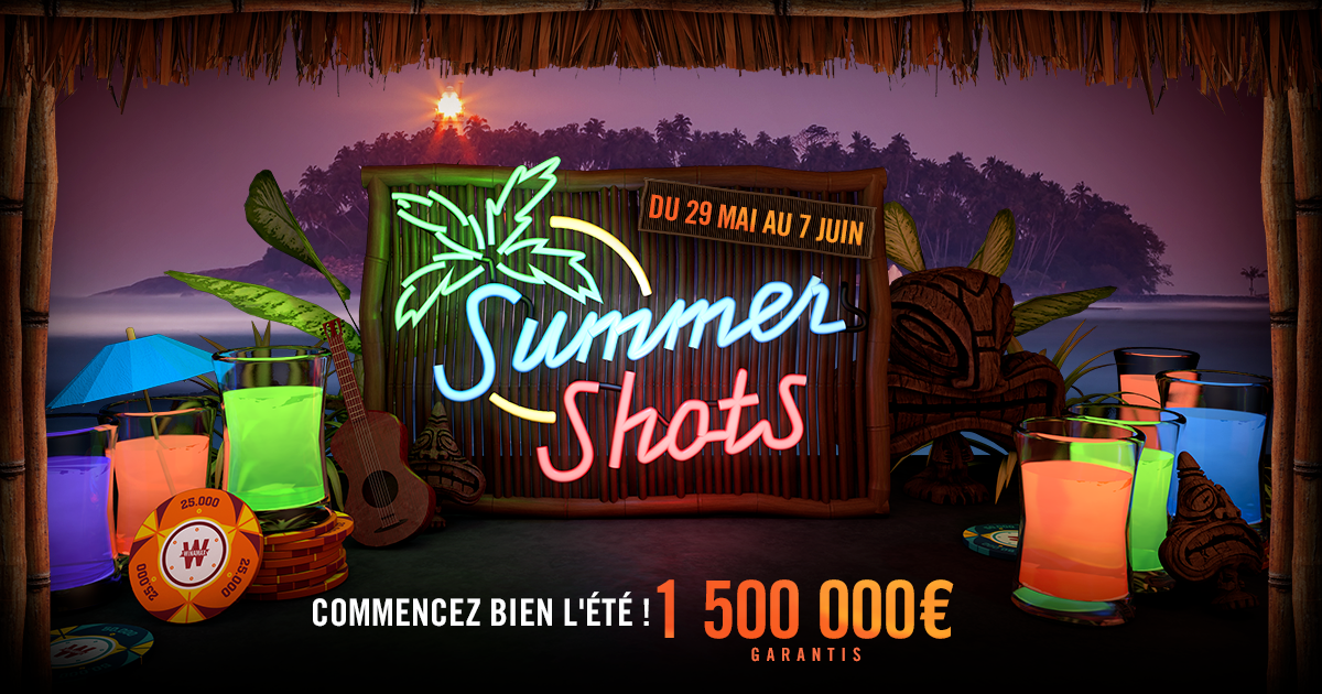 Summer Shots : les premiers gagnants - Actualité - Winamax