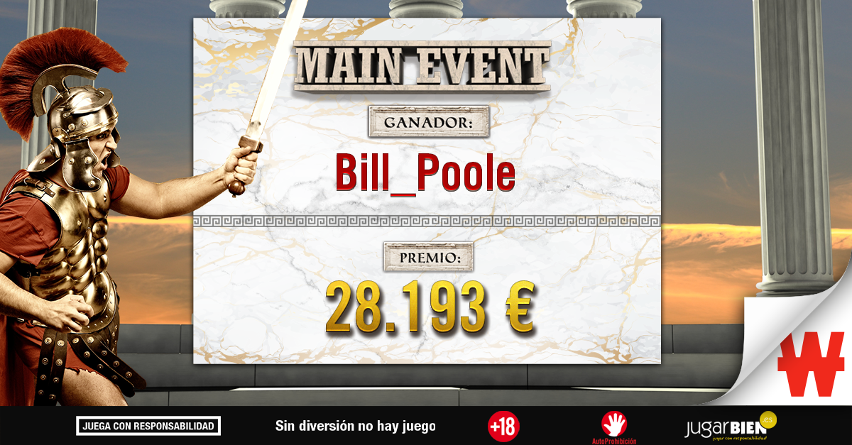 Bill_Poole la cuela a tres bandas y con remontada - Actualité - Winamax