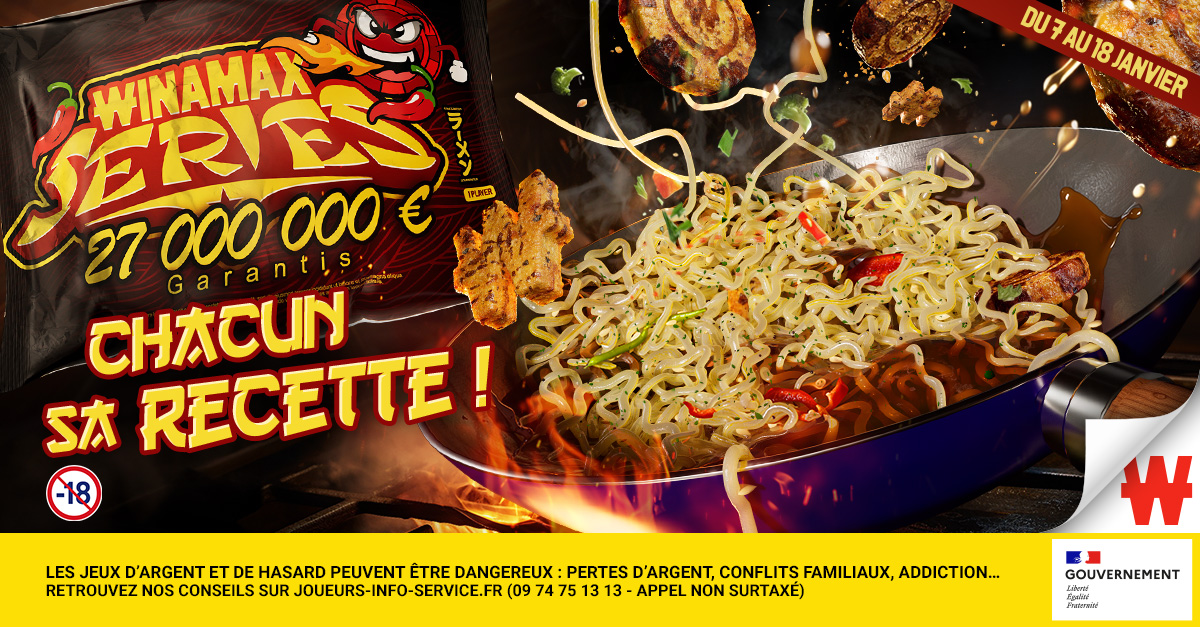 Wina Series, Jour 1 : un festin à 2,4 millions - Actualité - Winamax