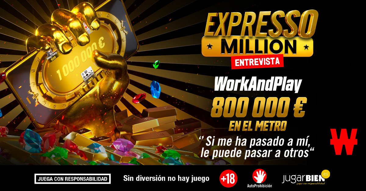 [ITW] WorkAndPlay, 800.000 € en el metro - Actualité - Winamax