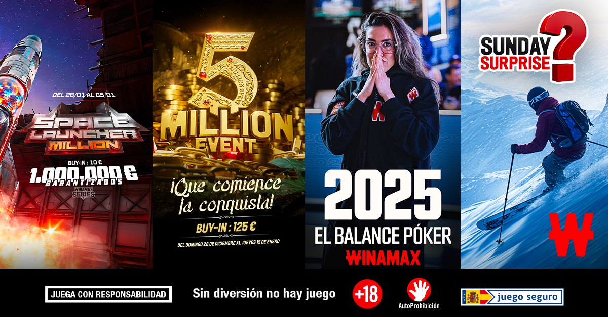 Tu fin de semana en Winamax - Actualité - Winamax