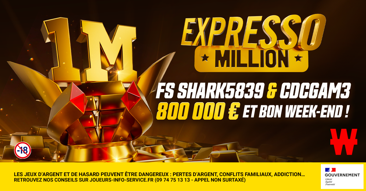 Expresso Million : 800 000 € pour bien finir la semaine - Actualité ...