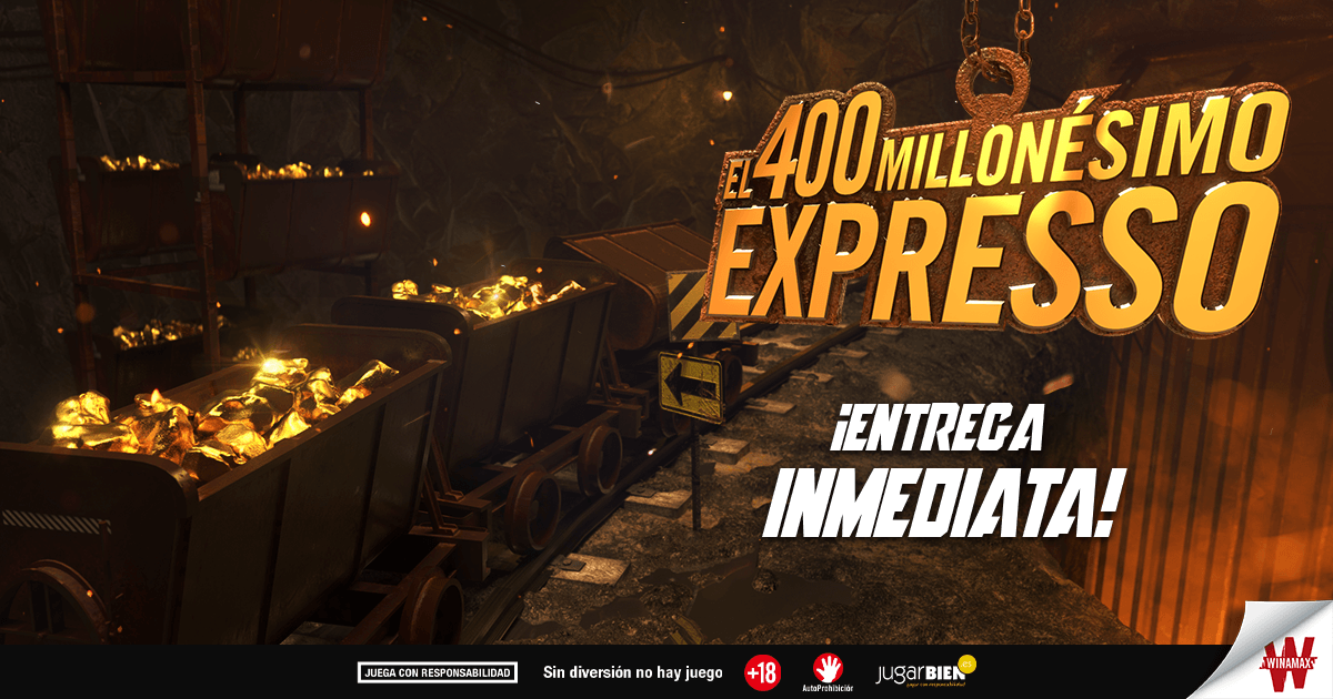 El 400 Millonésimo Expresso en Winamax - Winamax